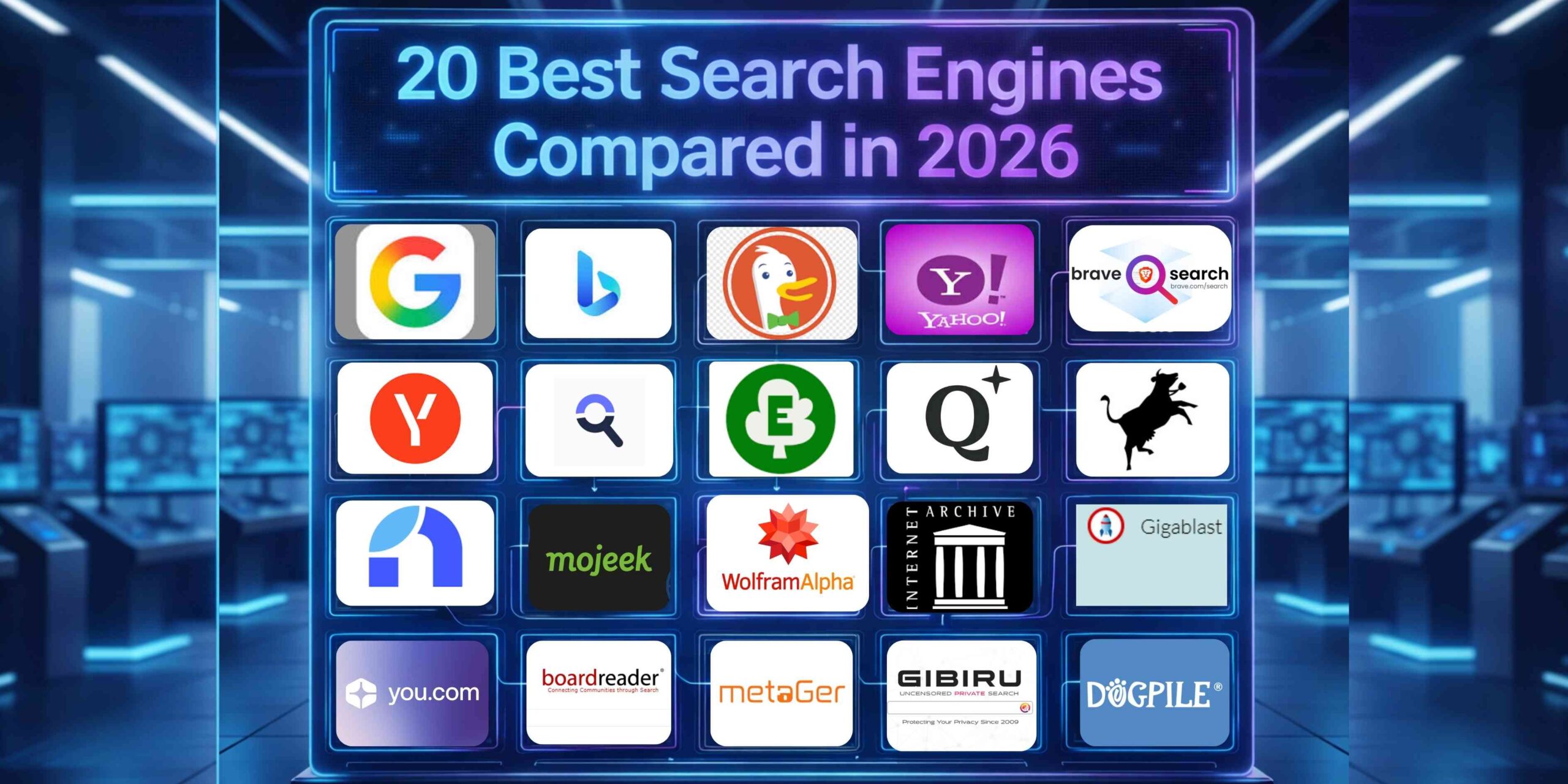 20 Best Search Engines Compared: Features, Privacy & Use